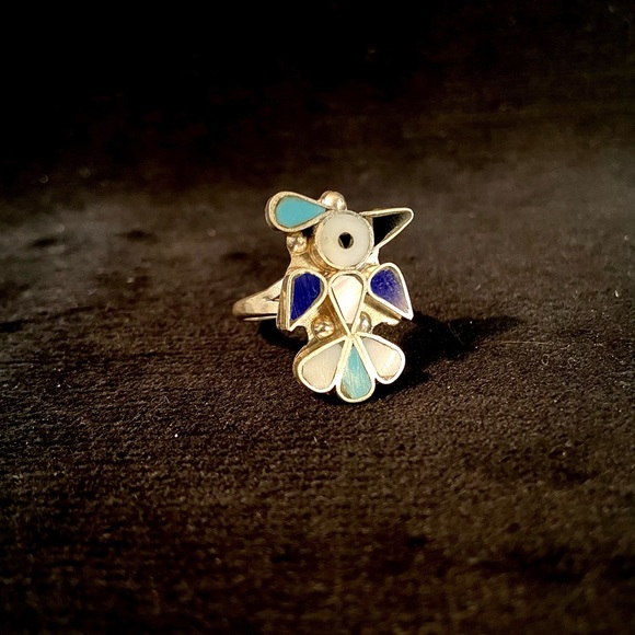 Hand Crafted | Jewelry | Inlaid Bluebird Ring | Poshmark